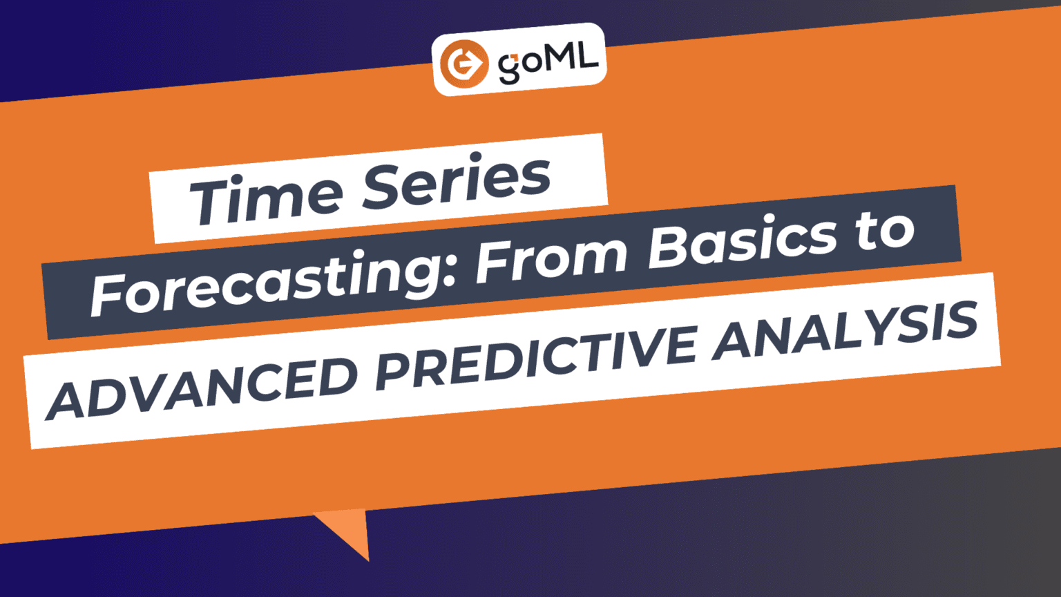 Time Series Forecasting From Basics To Advanced Predictive Analysis Goml